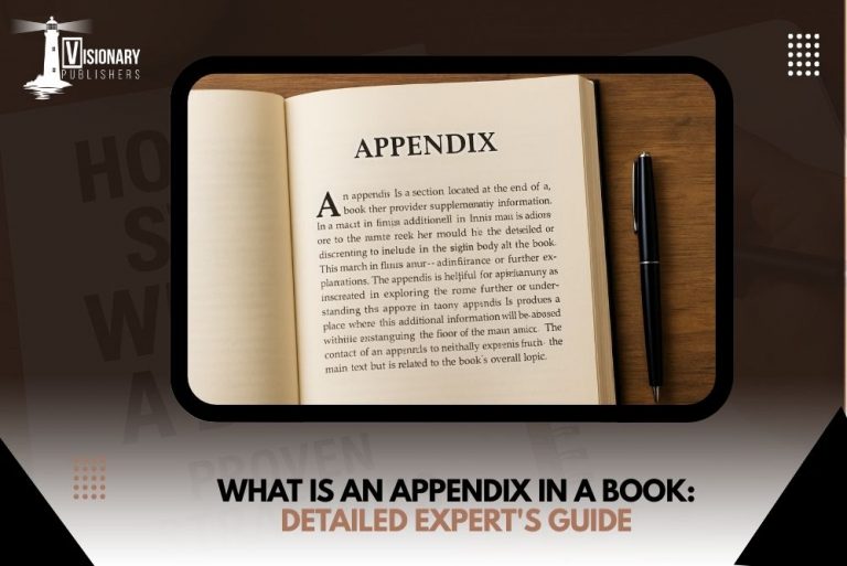 What Is an Appendix in a Book | Visionary Publishers
